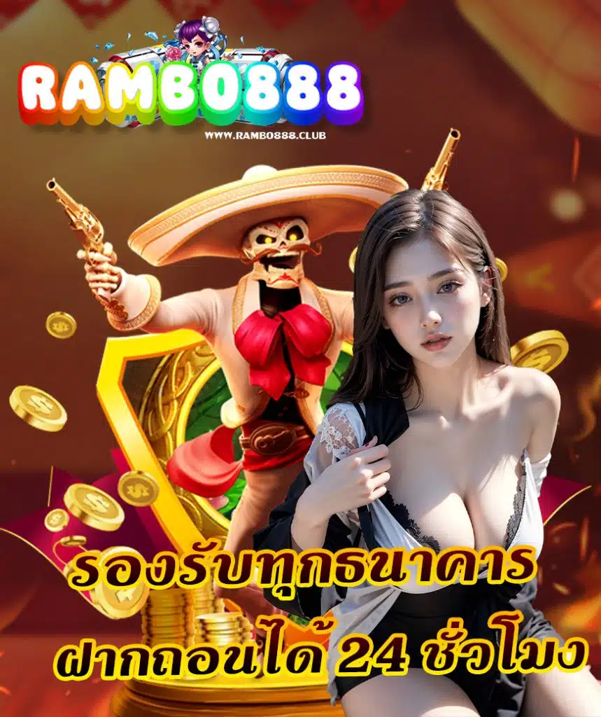 rambo888 เข้าสู่ระบบสล็อต โบนัสx2 เท่า แตกดี slot ทำเงินไว